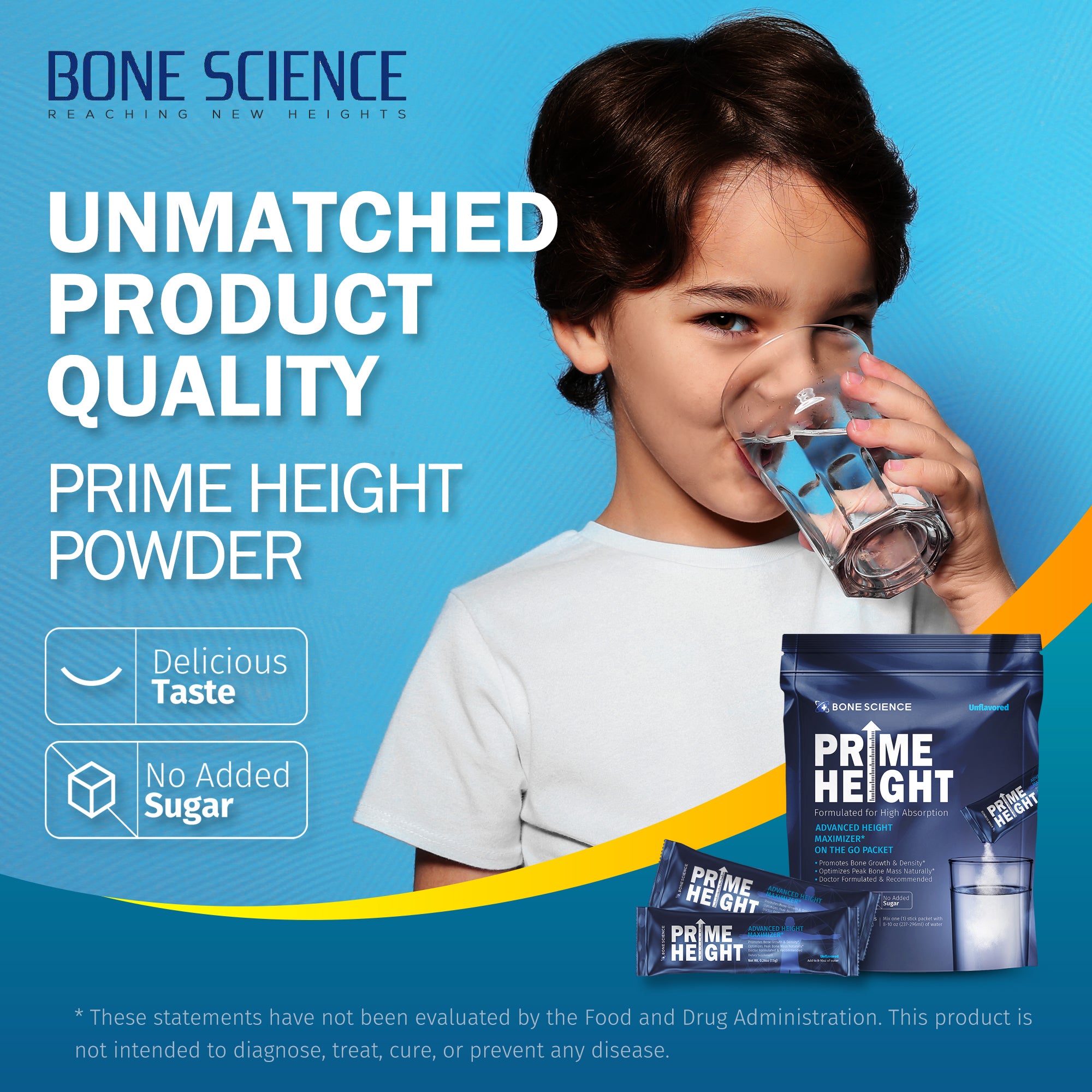 Prime Height Powder(Lemon Lime) – BoneScience